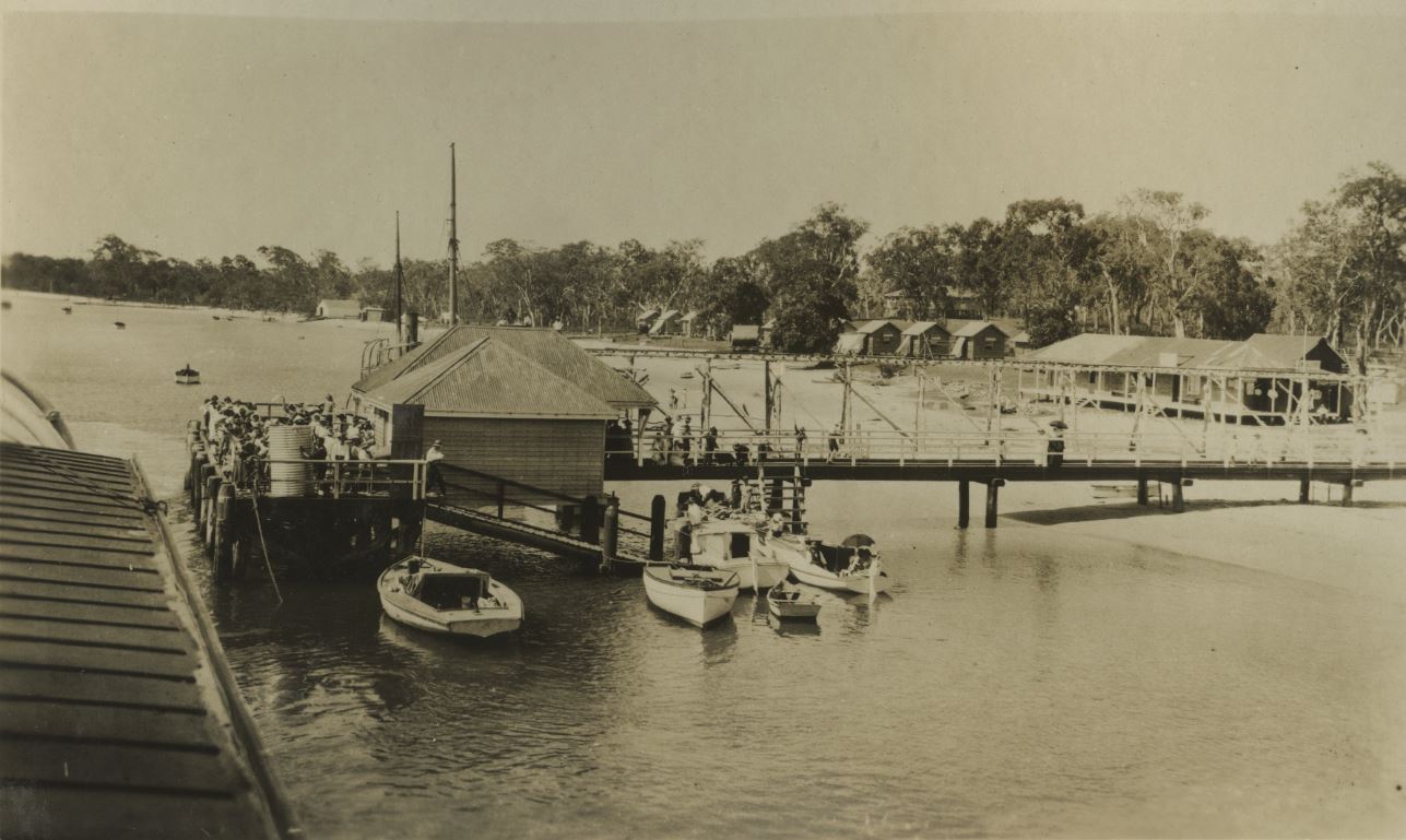Bribie Island History: Bongaree's jetties