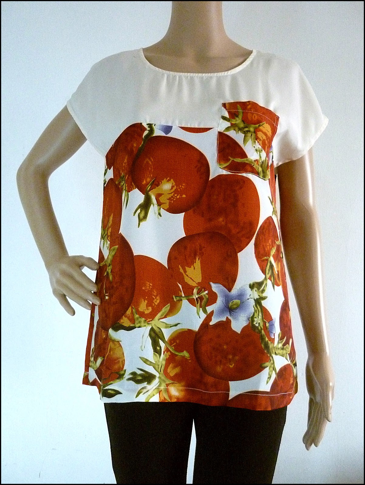 Kiesya e-Closet: Fruit Print Top