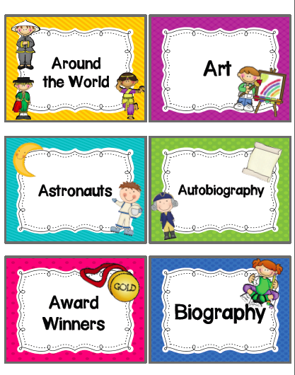 Kindergarten Kids At Play: Classroom Management: Classroom Library ...