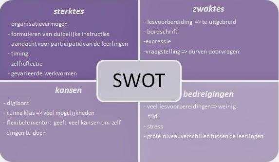 Lana Bertels: Mijn swot-analyse