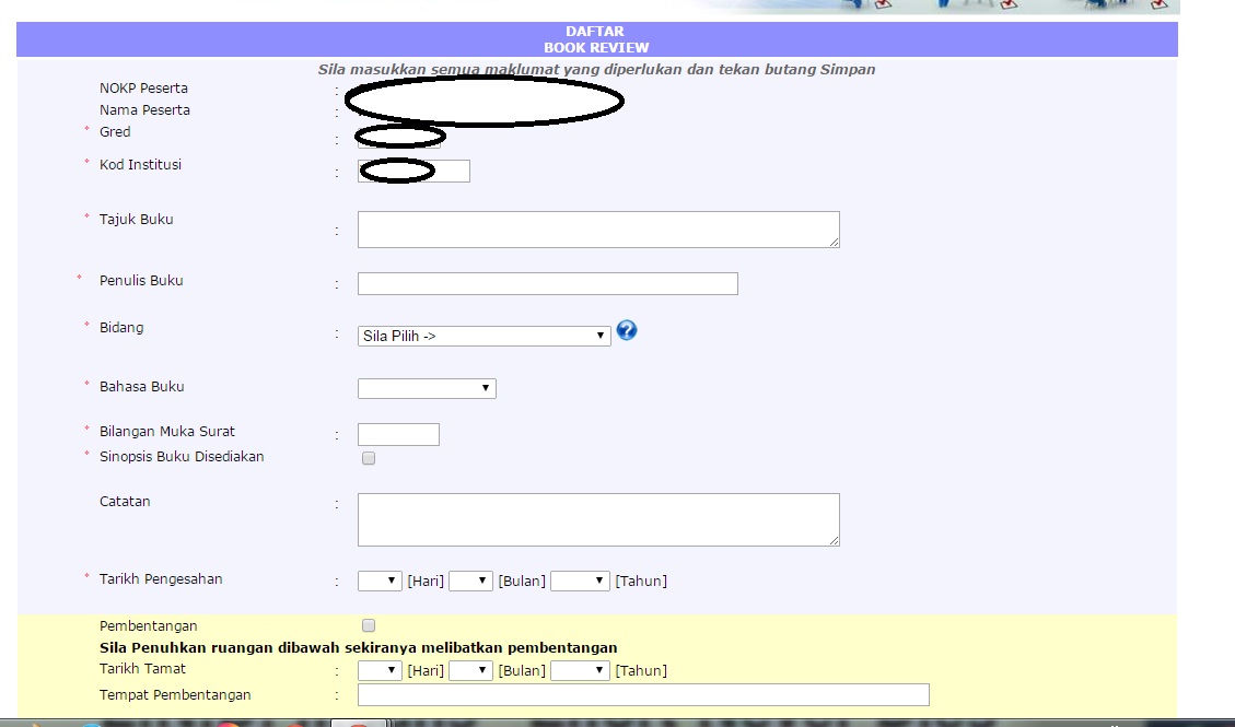 Cikgu_Shaz: Cara isi ulasan buku dalam SPLG | SPL KPM Sistem Pengurusan ...