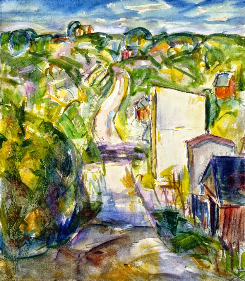 Alfred Maurer | Paris at Night, 1900 | Masterpiece | Tutt'Art@