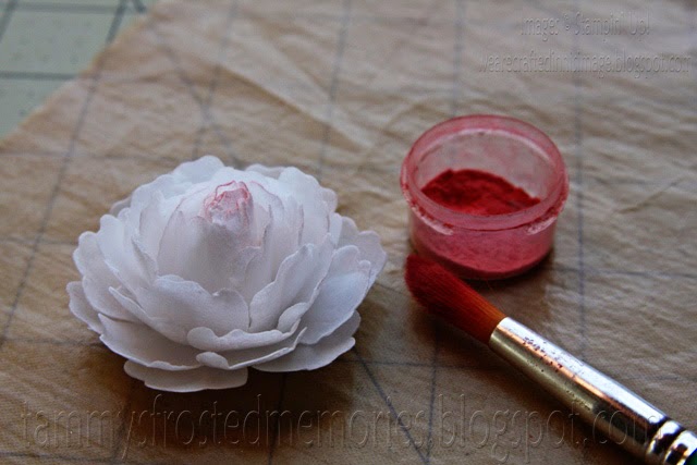 Tammy's Frosted Memories: Wafer Paper Flower Tutorial