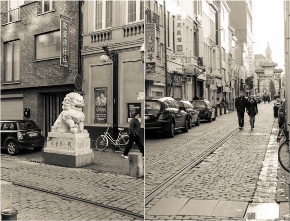 Briuselio kopūstai / Brussels sprouts: Antverpeno ChinaTown'as