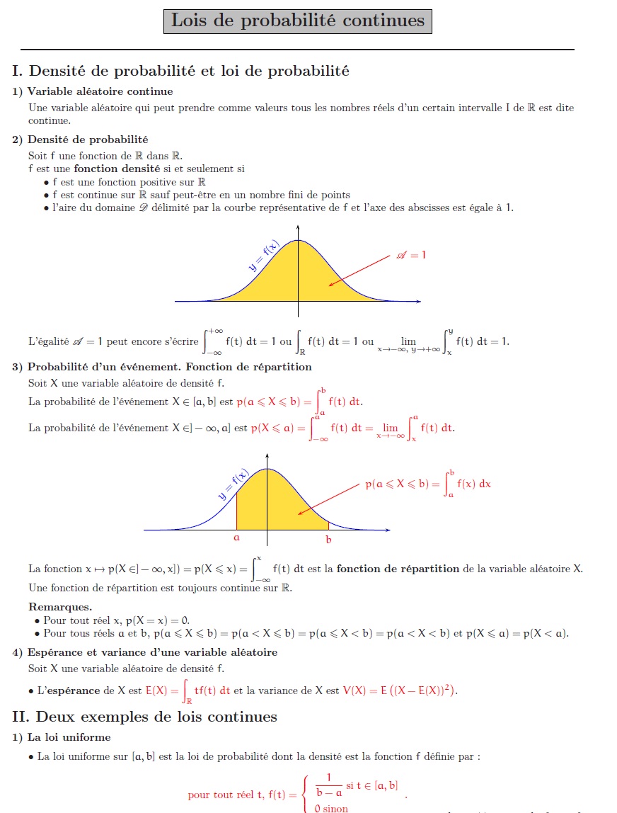 BAC MATH: PROBABILITE