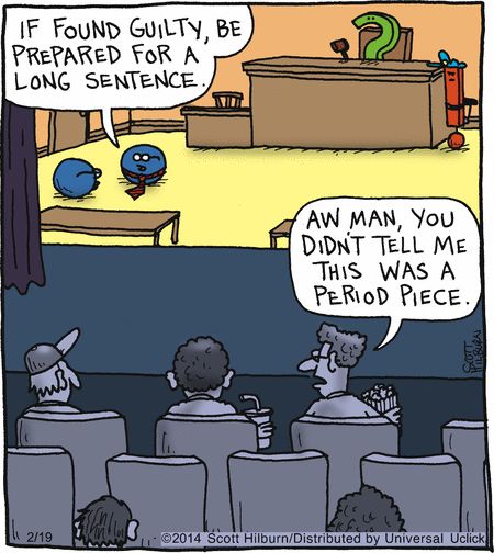 Mystery Fanfare: Cartoon of the Day: Punctuation