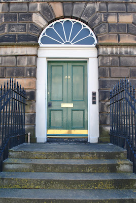 The Designer's Muse: Edinburgh Entries: Doorways of Georgian New Town