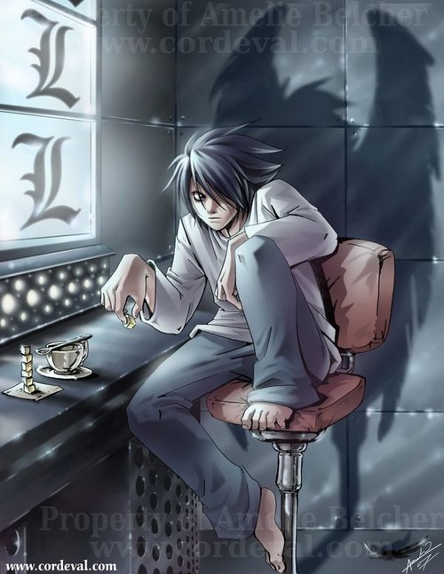 Galeria de imagens-L Death Note
