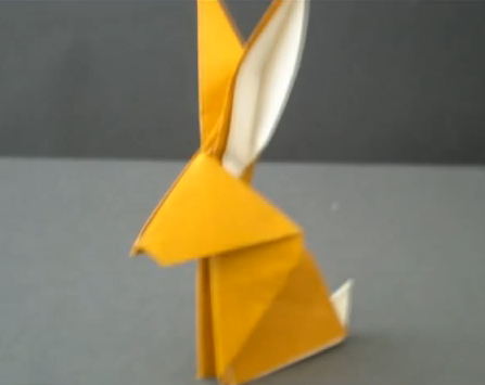 ¿Cómo hacer un Conejito de origami? | Papiroflexía para Niños