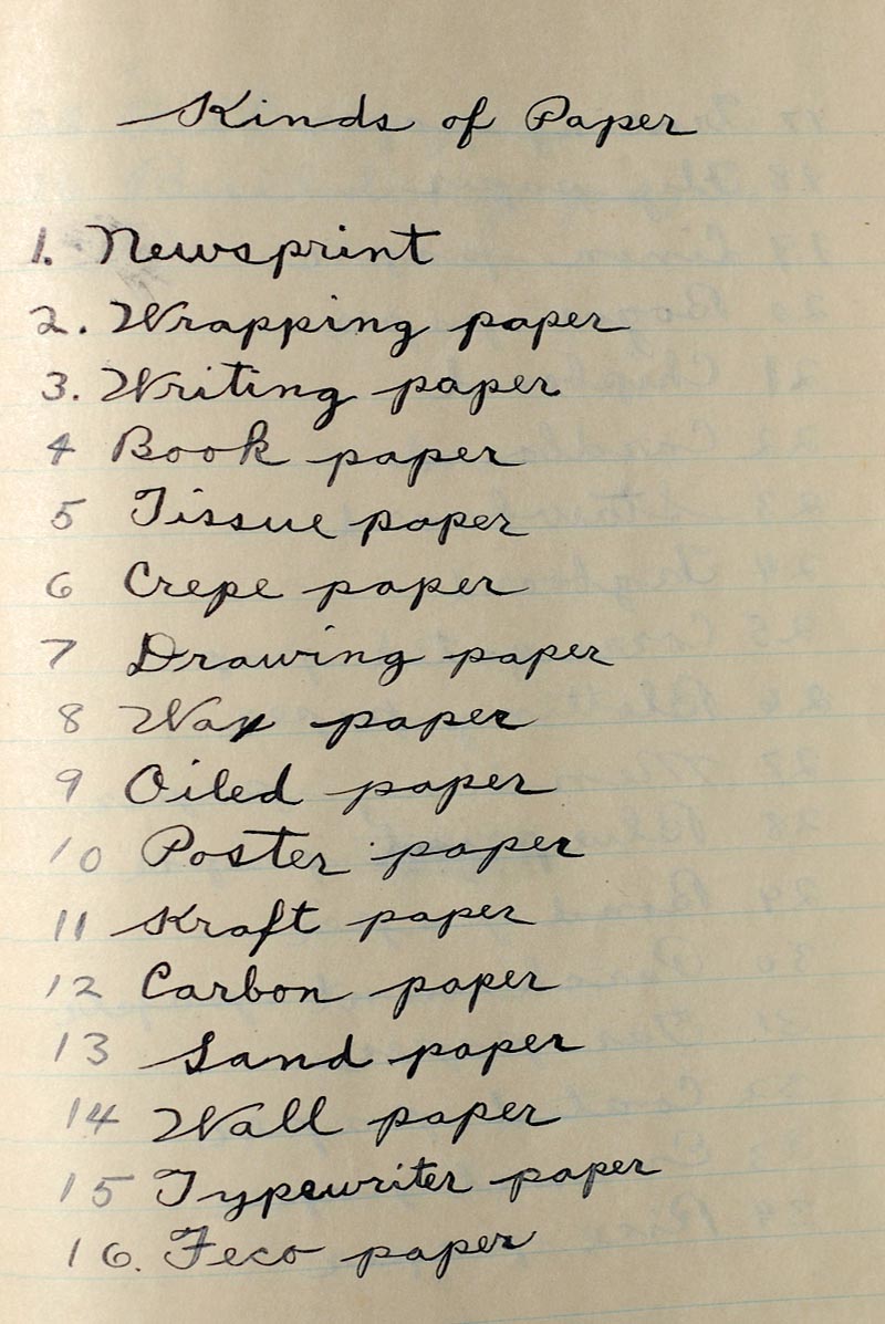 Letterology: The Story of Paper