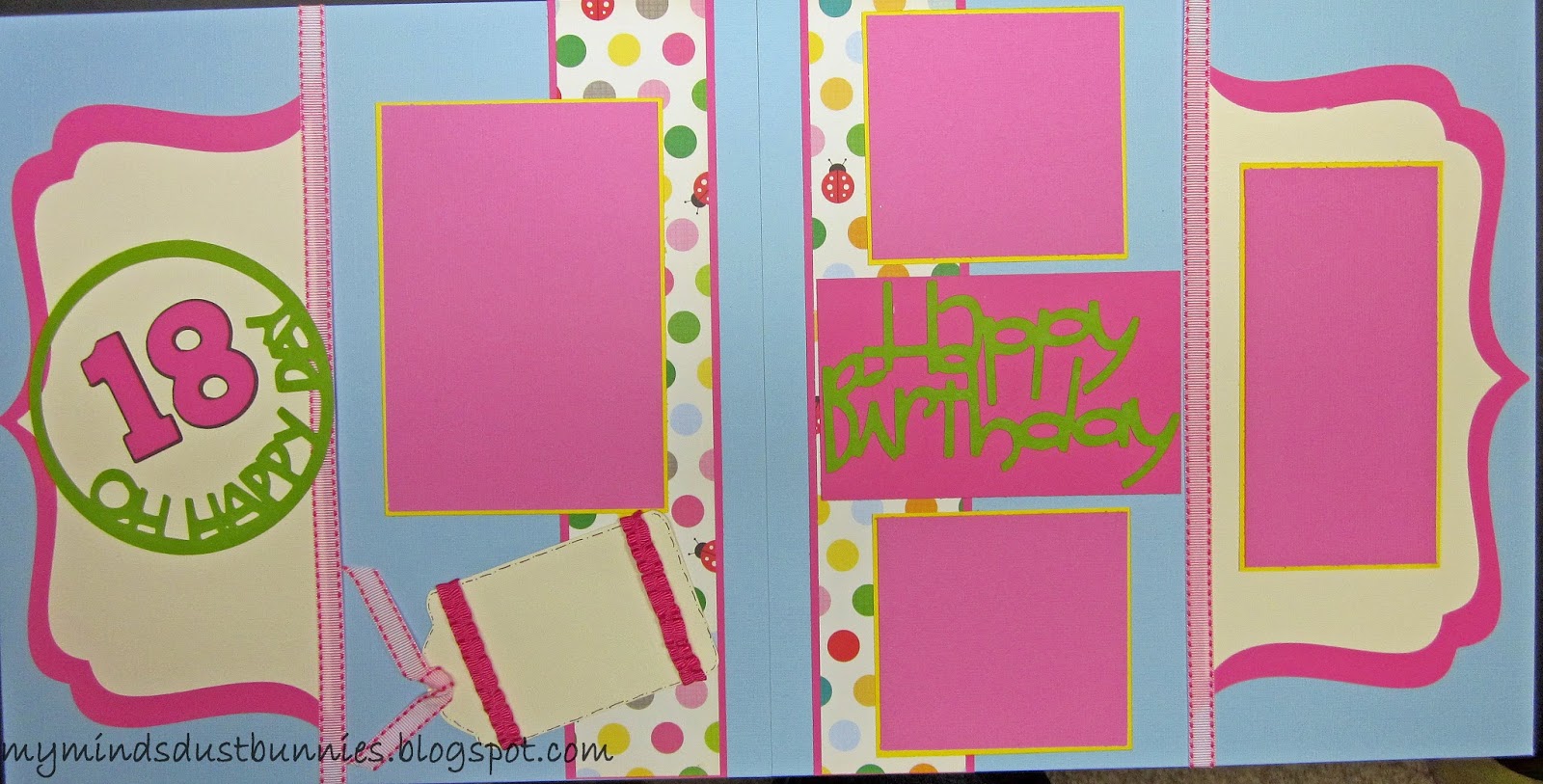 My Mind's Dust Bunnies: Exploring Cricut - 18th Bday