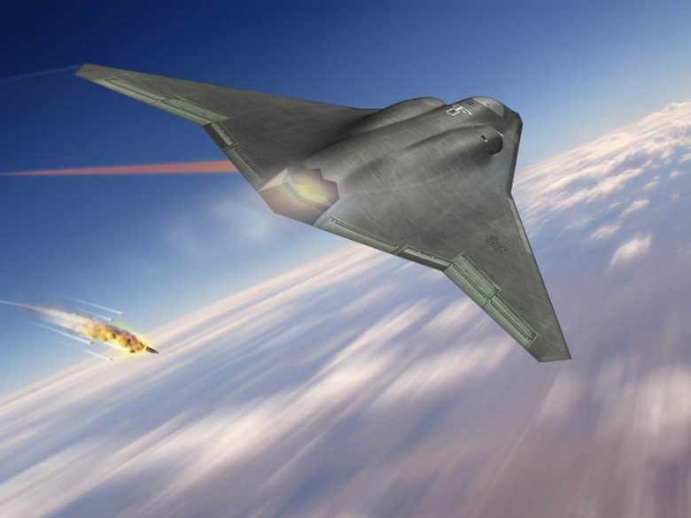 Northrop reveals design laser firing sixth generation super stealthy ...