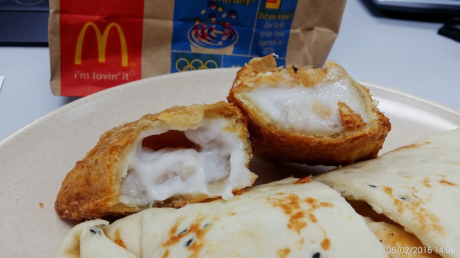 McDonald's Foldover Chicken Lazeez