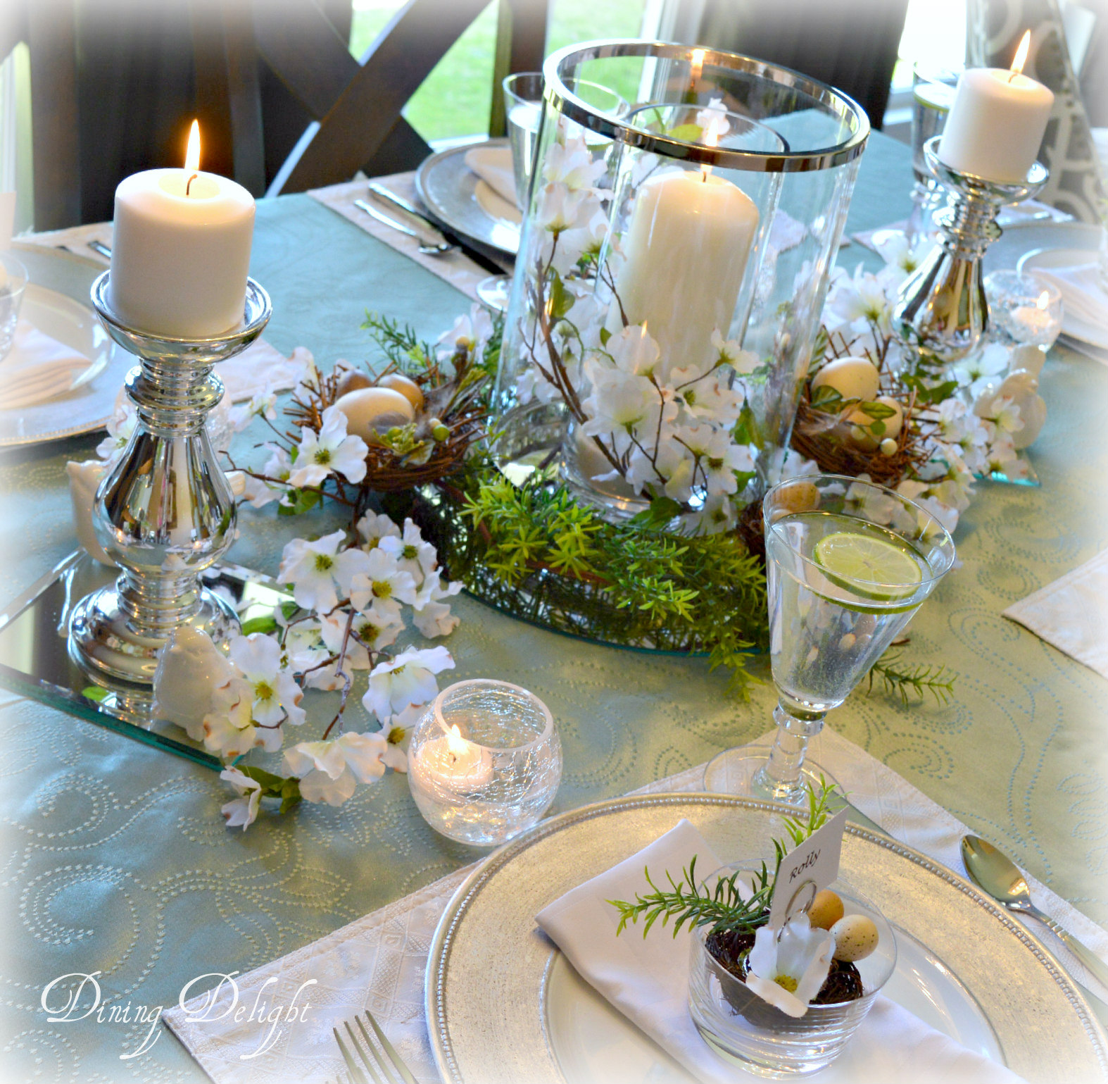Dining Delight: How to Set a Pretty Spring Tablescape