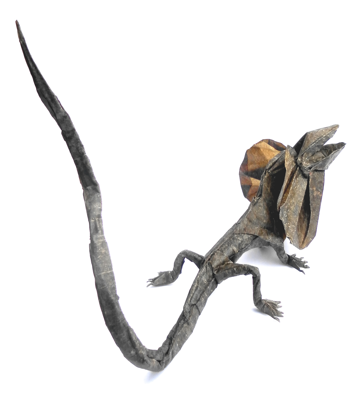 Mariano-Mi mundo el Origami: Frilled Lizard