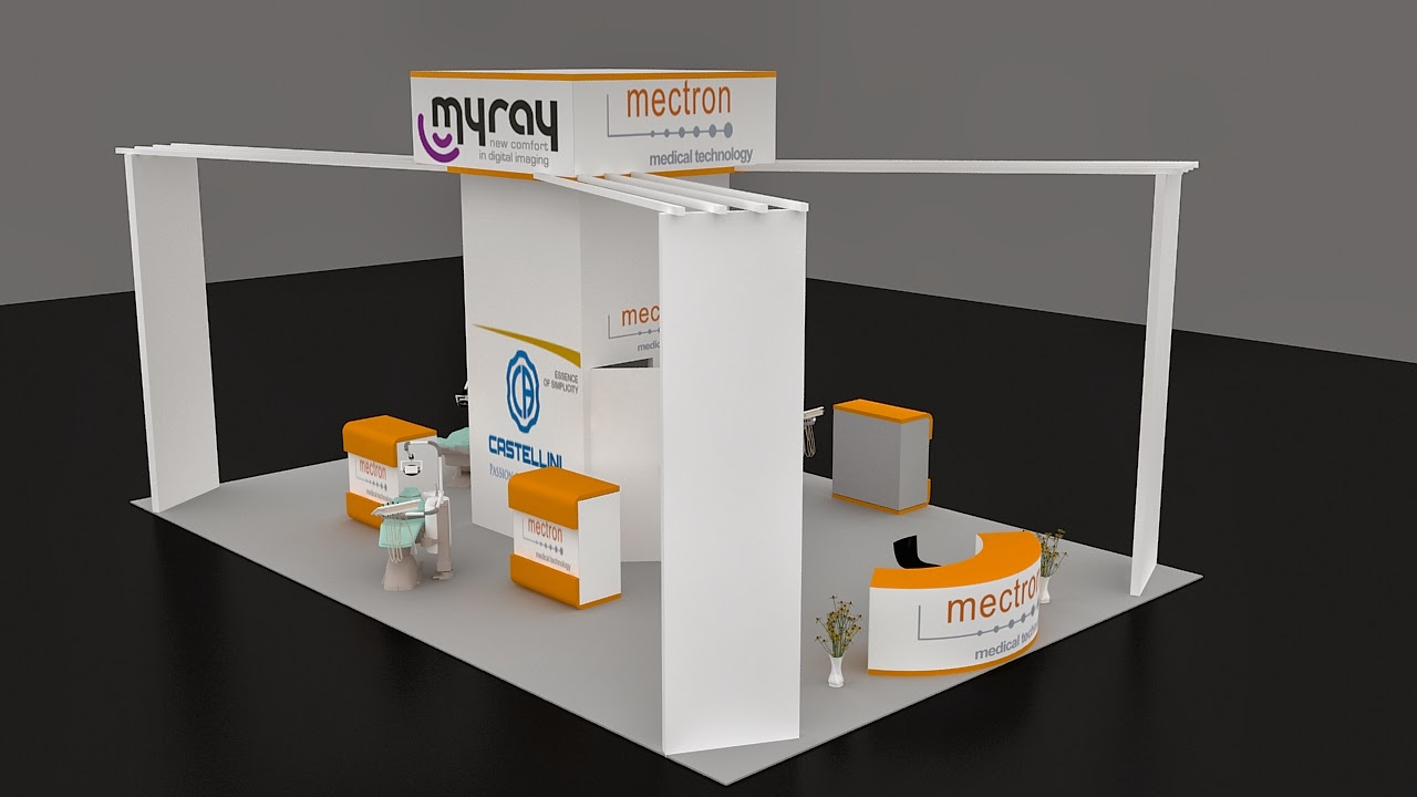 Stall designing In 3ds Max