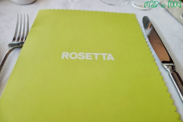MAB vs Food - Sydney Food Blog: Rosetta Ristorante, Melbourne - 9 Dec 2013
