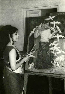 കള്ളും കഞ്ചാവും പിന്നെ സിനിമയും: Rukmini Varma Paintings