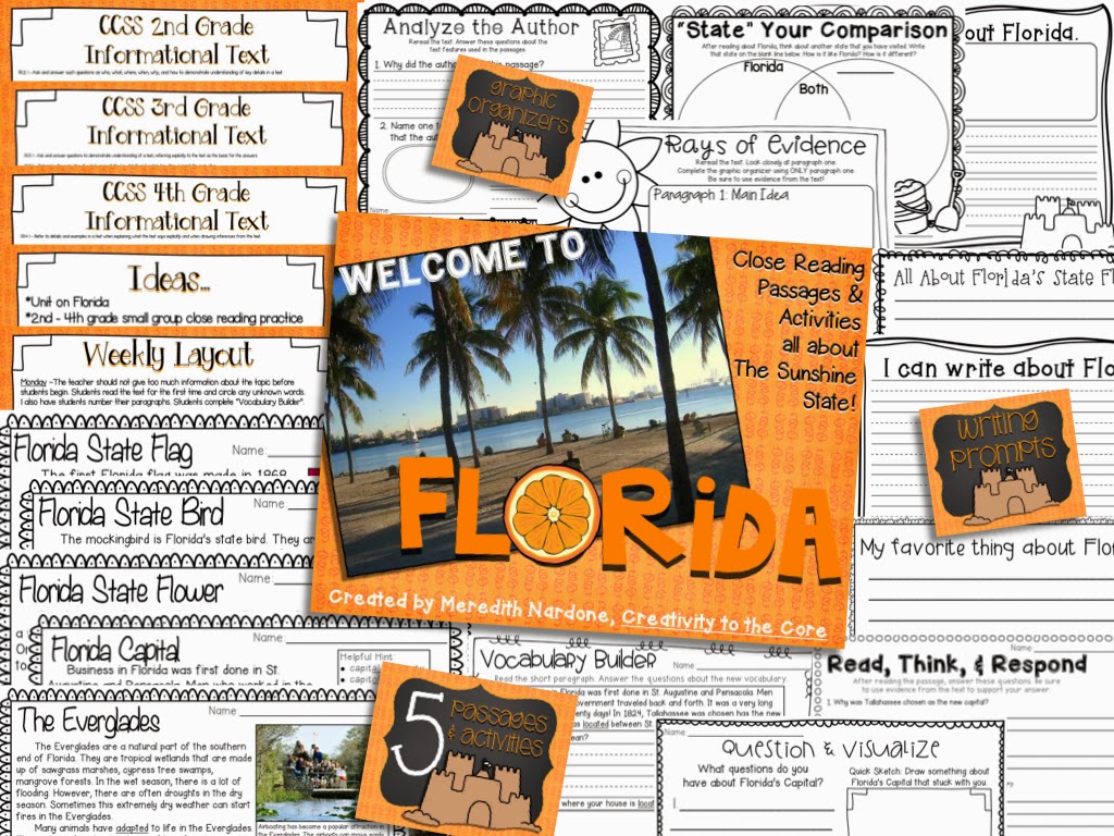 Creativity to the Core: Florida Teacher Blog Hop: Pictures, Freebies ...