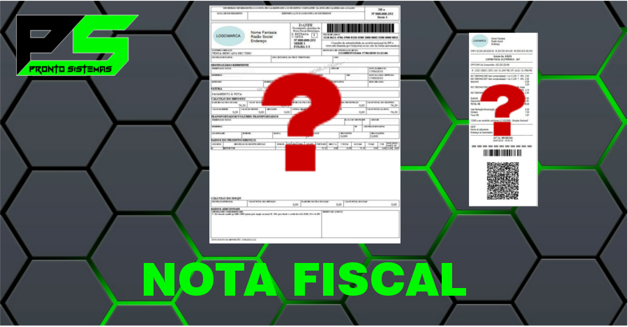 Pronto: Você pensa que o papel em suas mãos é uma nota fiscal? Vamos ...