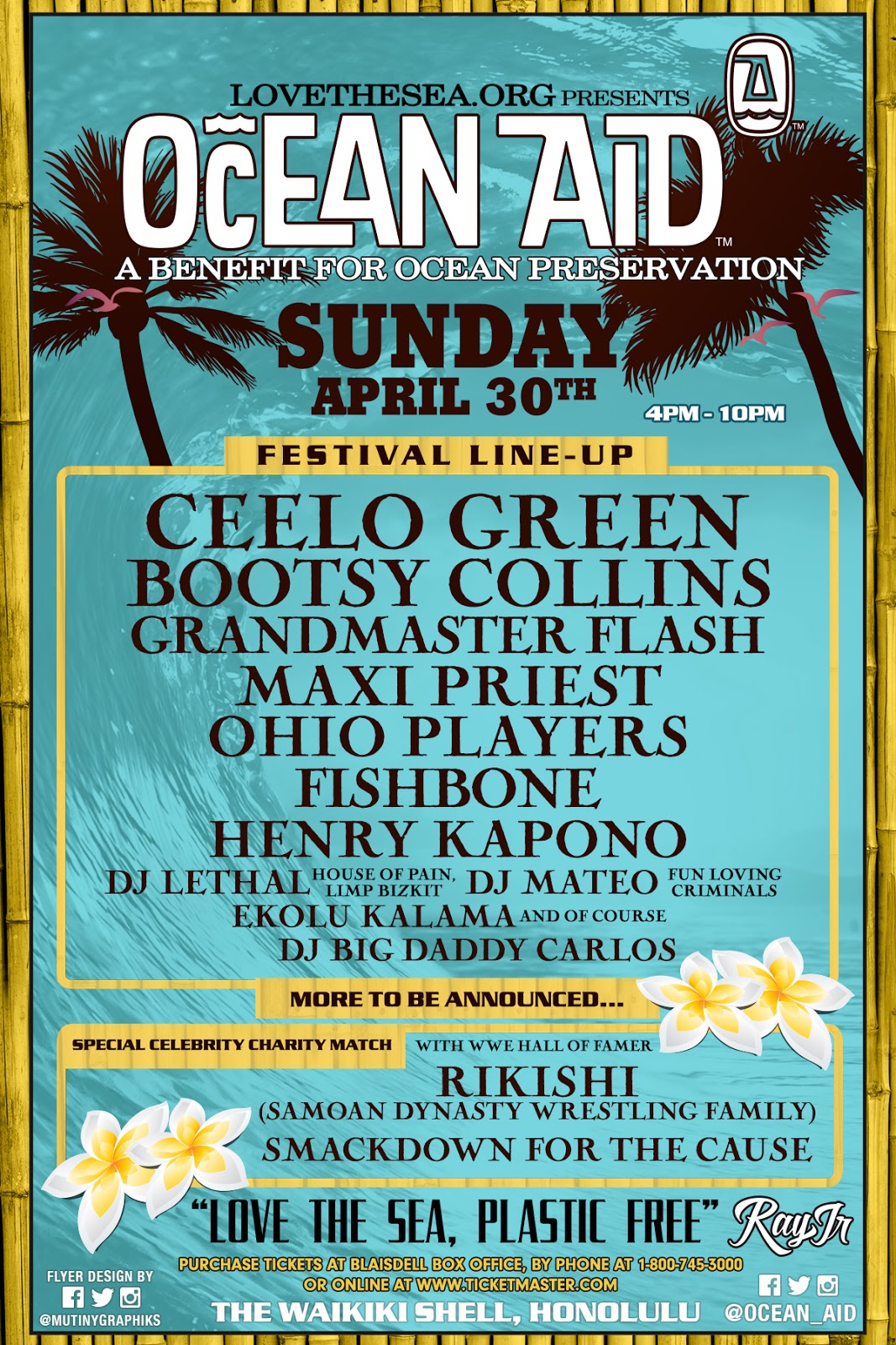 Hawaii Mom Blog: Giveaway - Ocean Aid Hawaii Benefit Concert Family 4-Pack