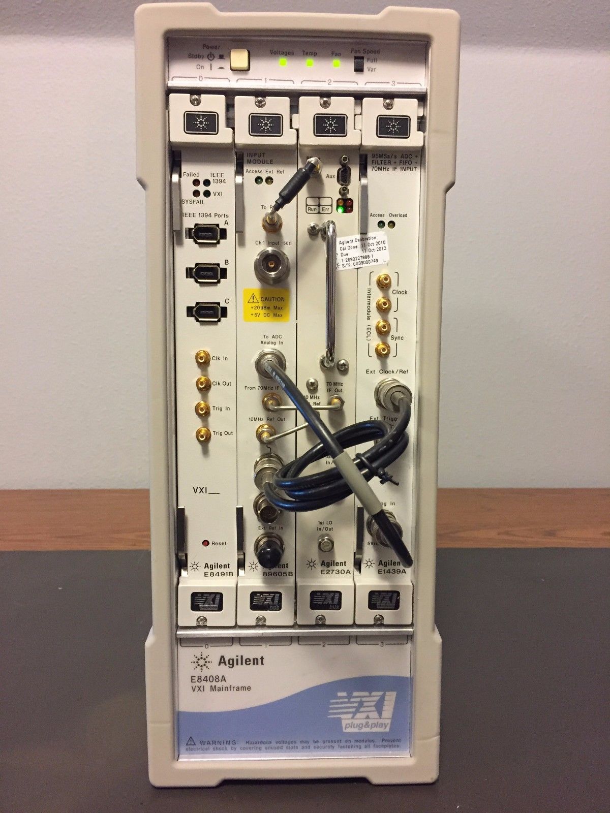 Agilent 89640 RF VSA (dc to 2.7 GHz) VXI Vector Signal Analyser