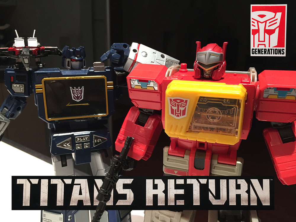 Blaster di Transformers Titans Return e Viper, il cross-over vivente ...