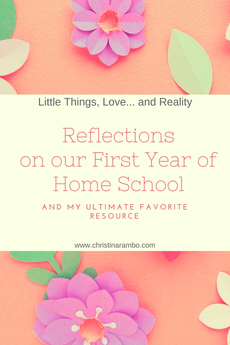 Little Things, Love ... and Reality: Reflections on our First Year of ...