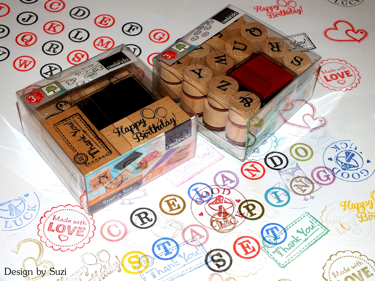 Crelando Stamping Set - Design by Suzi