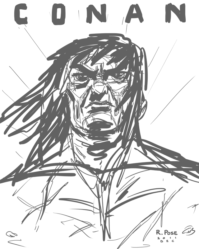 Dikkin' Around: Conan Sketches