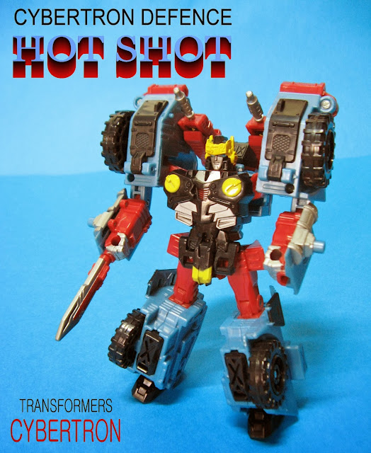 TRANSFORMERS CYBERTRON Deluxe class Cybertron Defence HOT SHOT變形金剛銀河戰士 ...