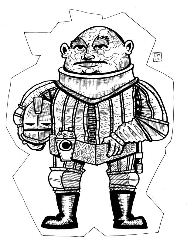 Ethan Mongin Illustration | Design : June Sketchbook: Dr Who, Shadow ...