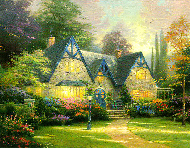 Home Living: Cottages of Love - A Tribute to Thomas Kinkade