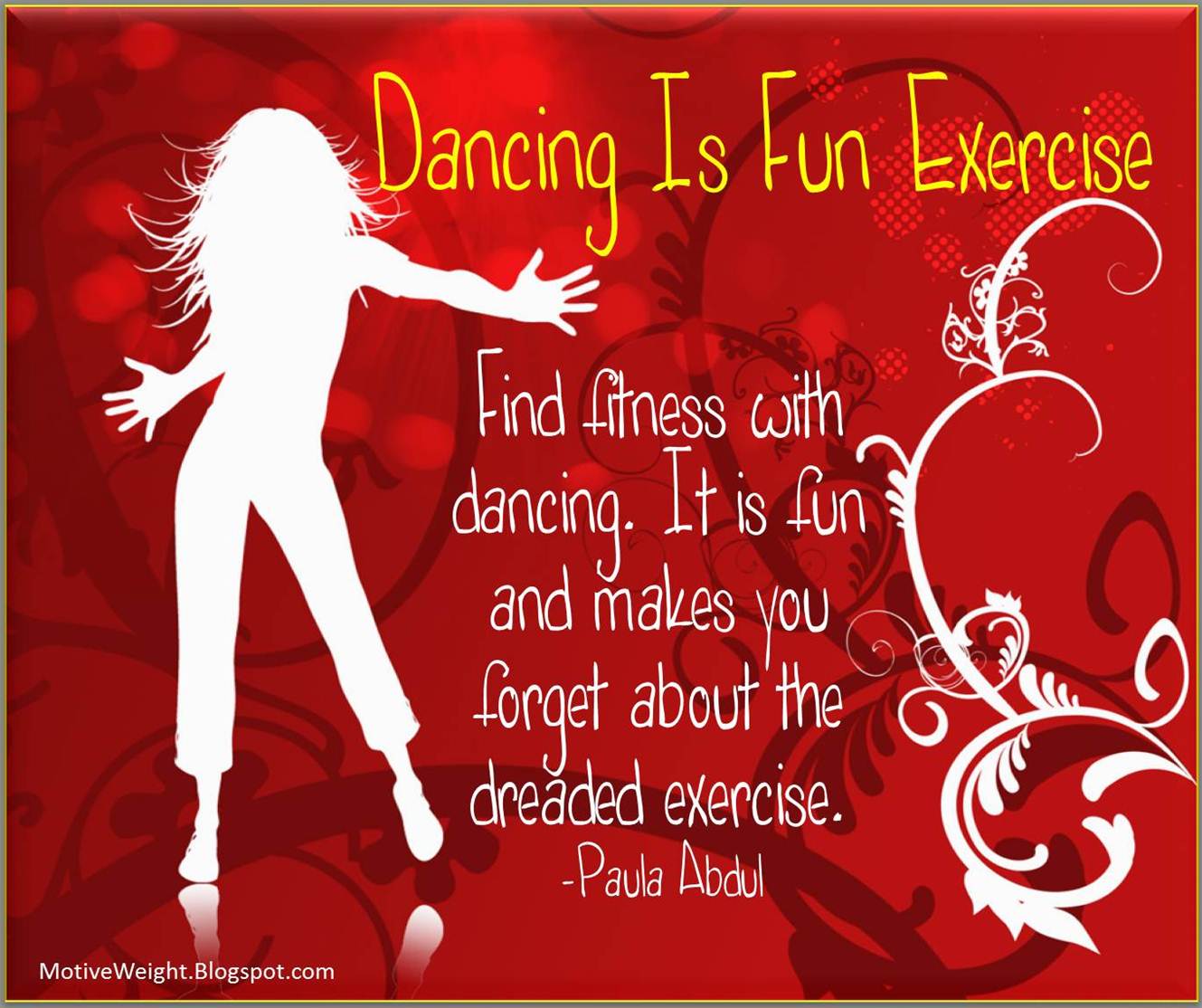 MotiveWeight: Dancing Is Fun Exercise