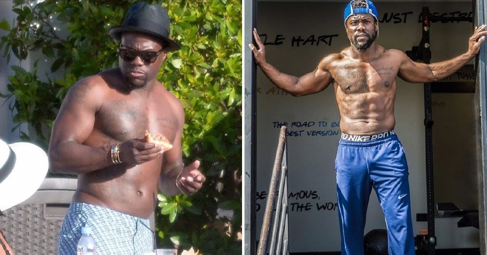 Kevin Hart Flaunts His Incredible Abs Transformation On Instagram ...