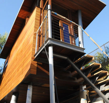 Beautiful Modern Treehouse Design, Los Angeles, California: Most ...