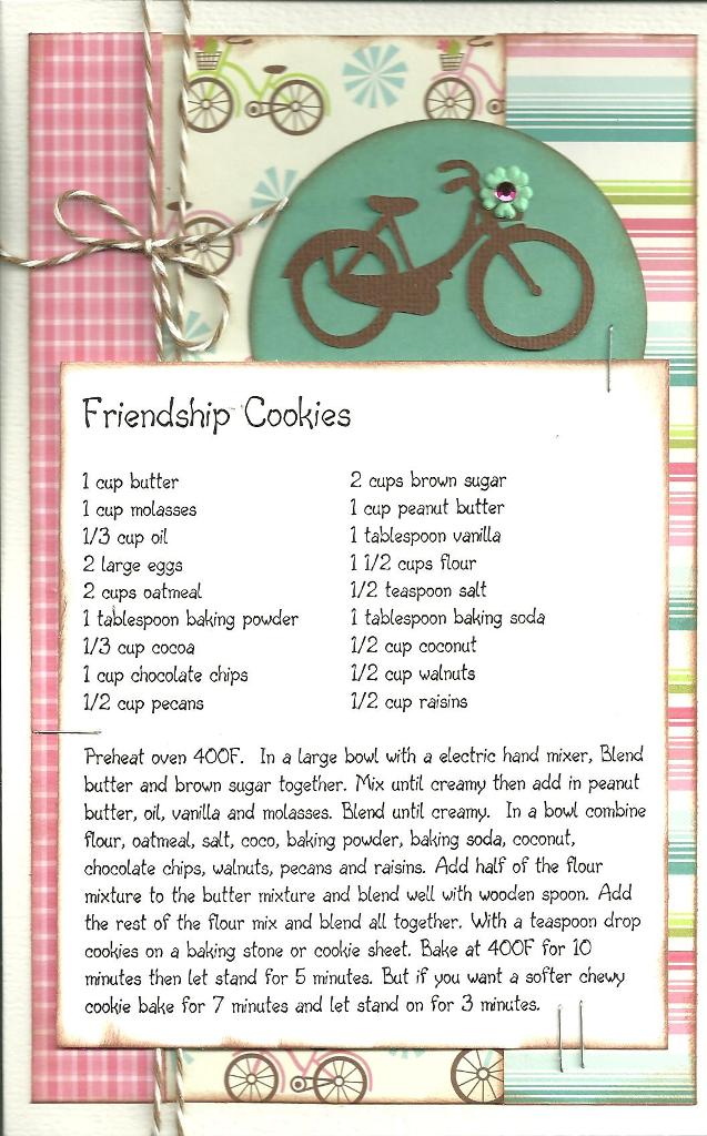 Recipe+Kit+-+Friendship+Cookies+001.jpg 637×1,024 pixels | Scrapbook ...
