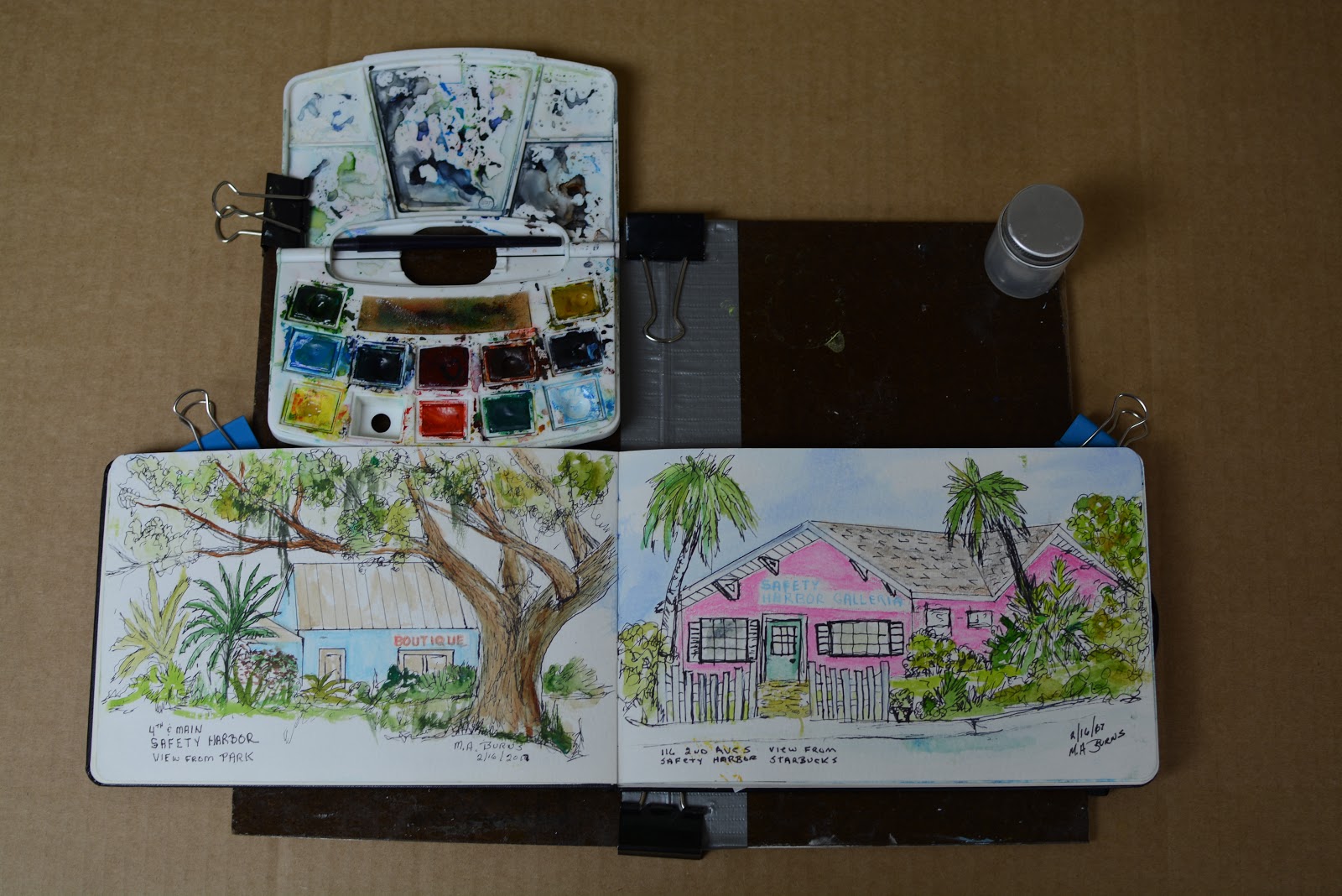 Assembling A Watercolor Field Sketch Kit