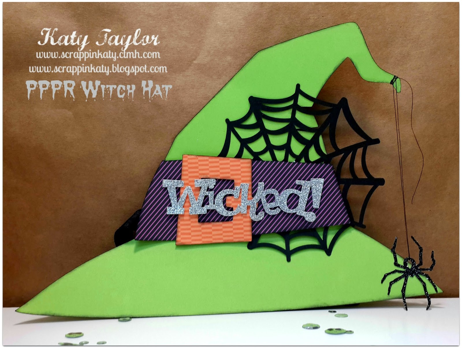 An Inside to my Heart...: Wicked Witch Hat Headband...
