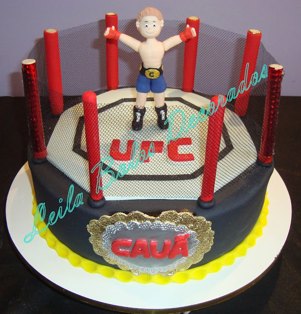 Leila Bolos Decorados: BOLO UFC
