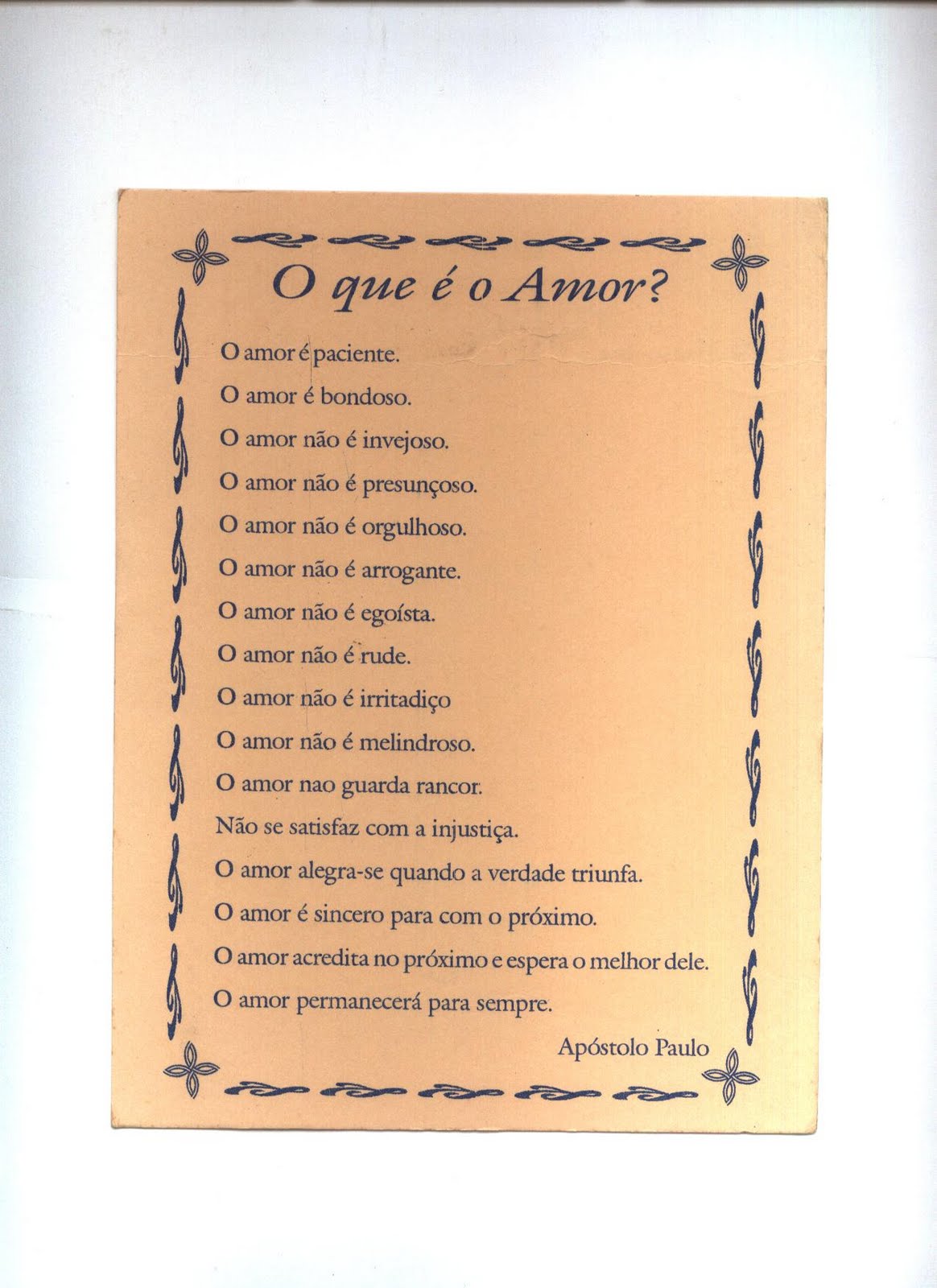 notasdivinais: O QUE É AMOR?