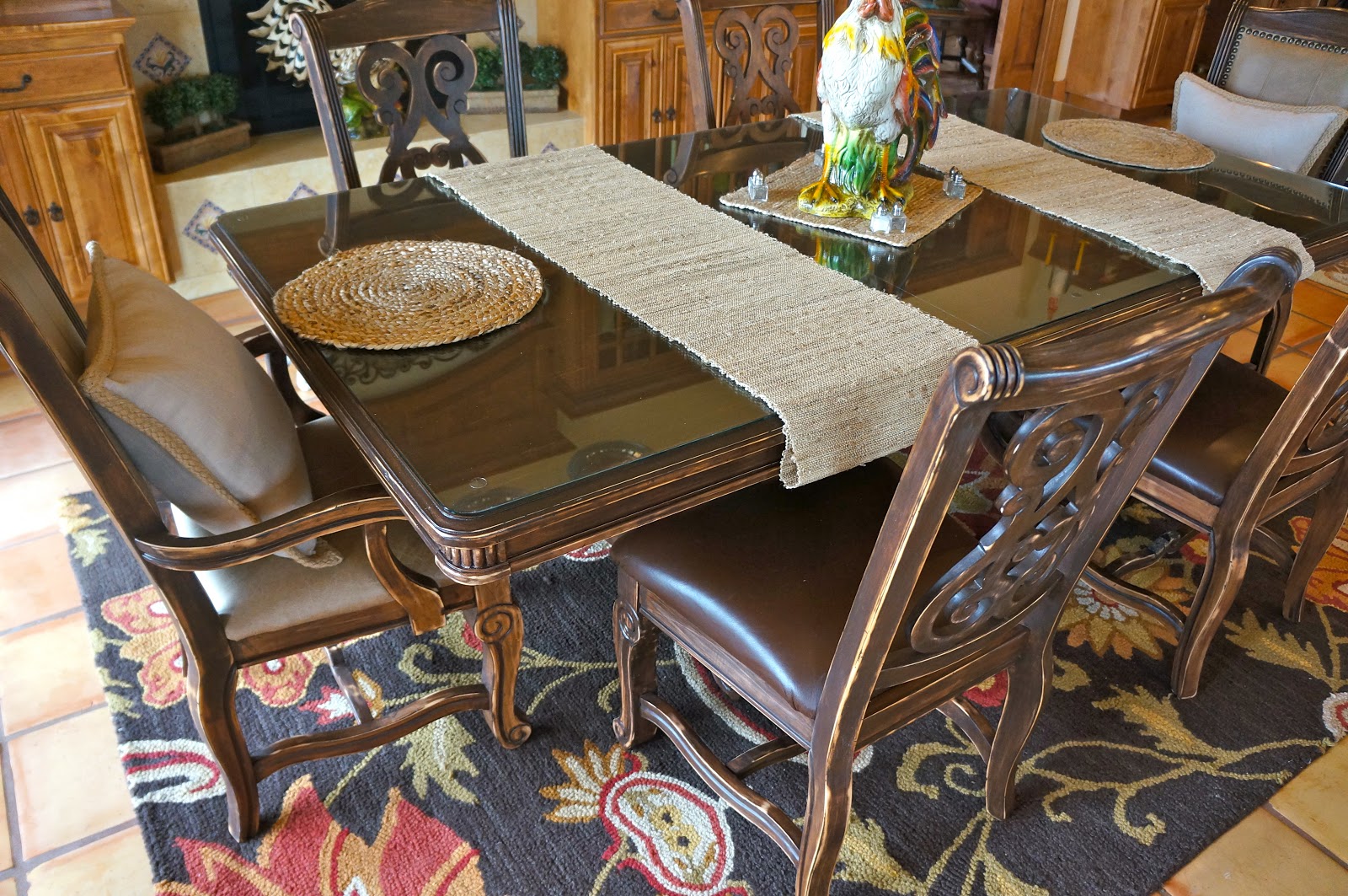 Pine Creek Style: Old World Charm; My Dining Room Table...