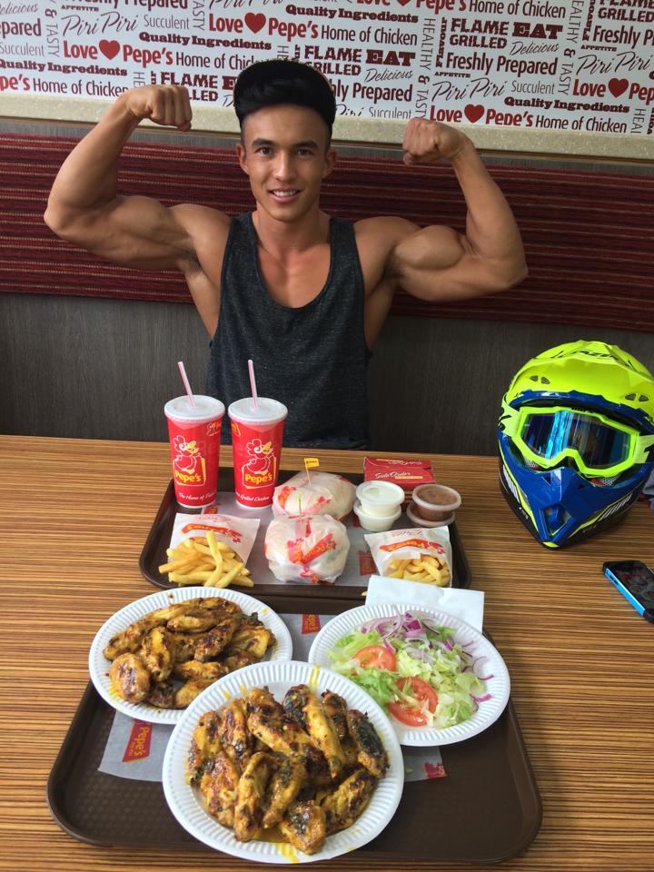 the beauty of male muscle: George