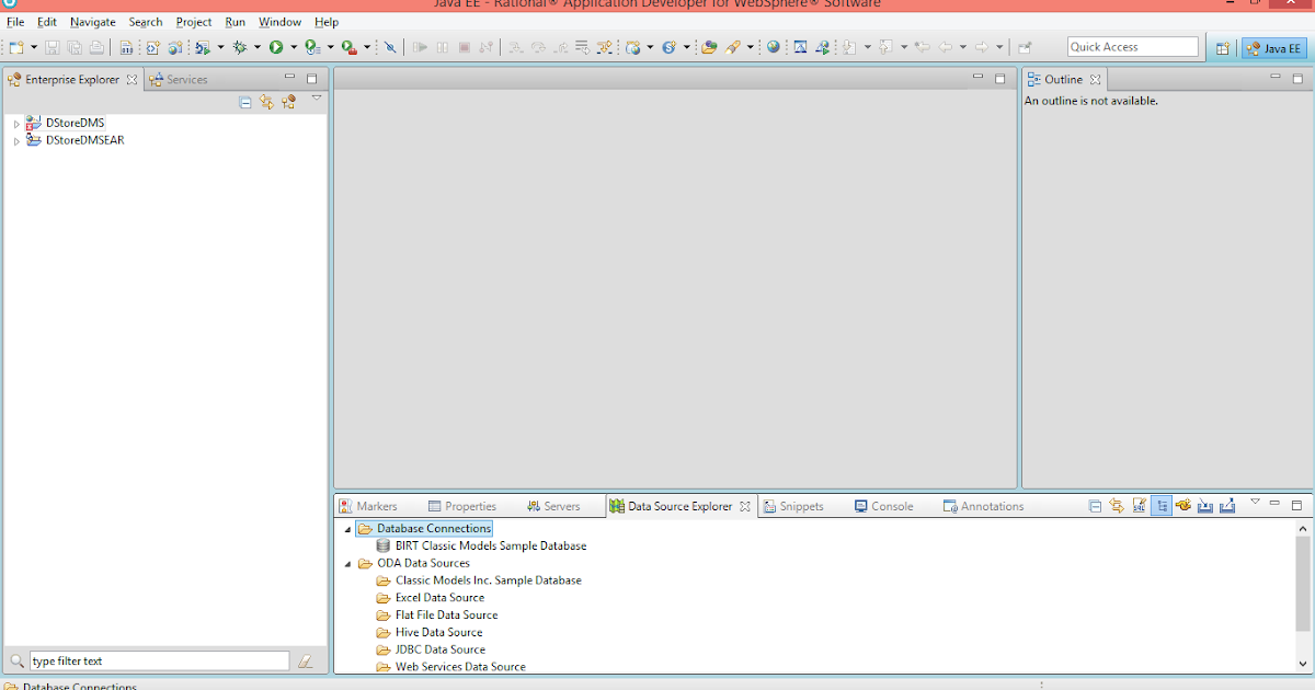 Configure DB2 in IBM Rational Application Developer (RAD)
