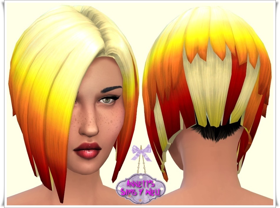 Annett's Sims 4 Welt: Rainbow Hair - Part 1