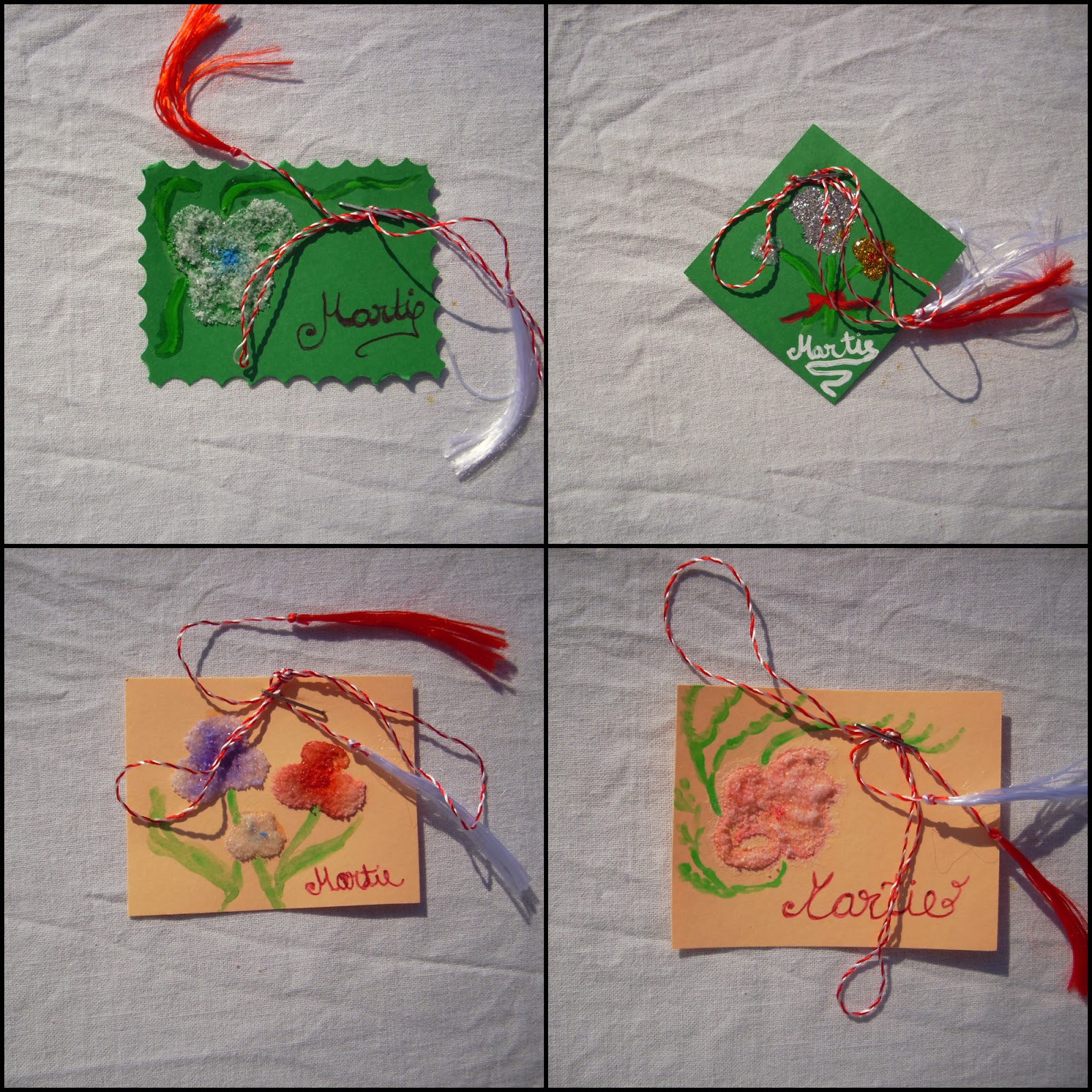 Handmade Clao: MARTISOARE PENTRU TOATA LUMEA