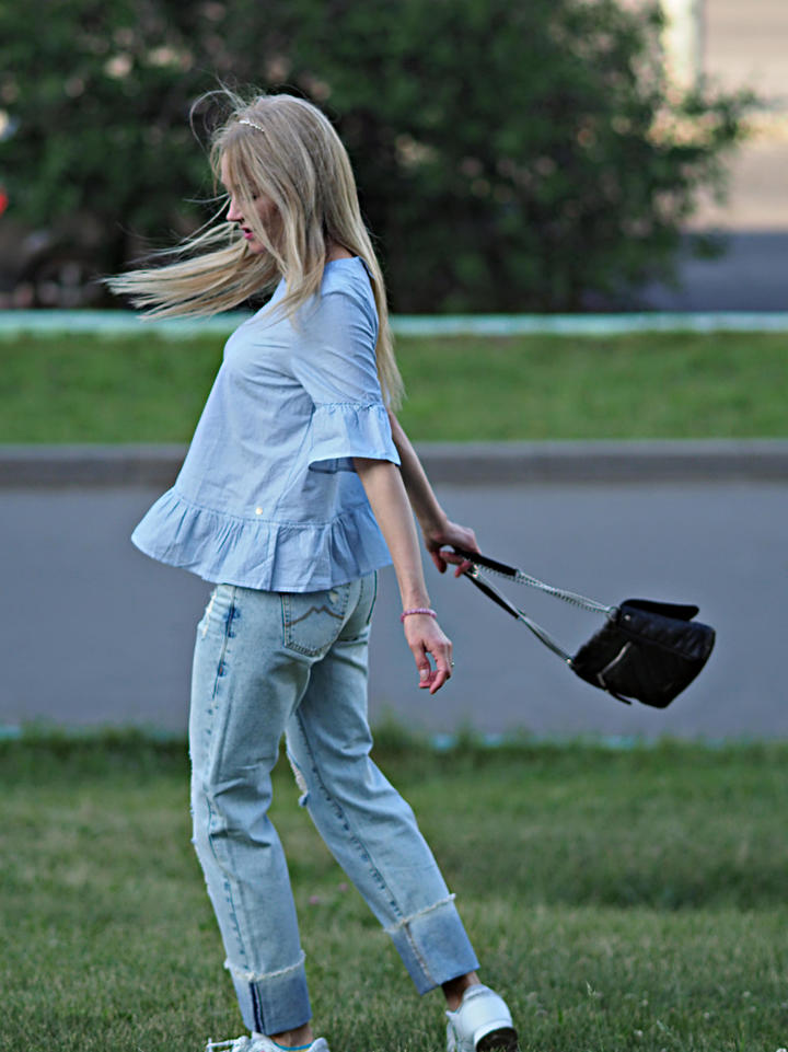 Moscow blogger by Marina Loyko : Mustang true denim jeans