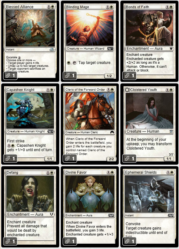 Magic the Gathering Adventures: [Legacy] White Humans from Innistrad ...