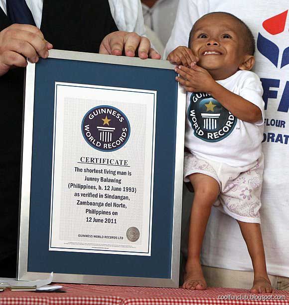 .: Shortest Boy in the World From Philippines