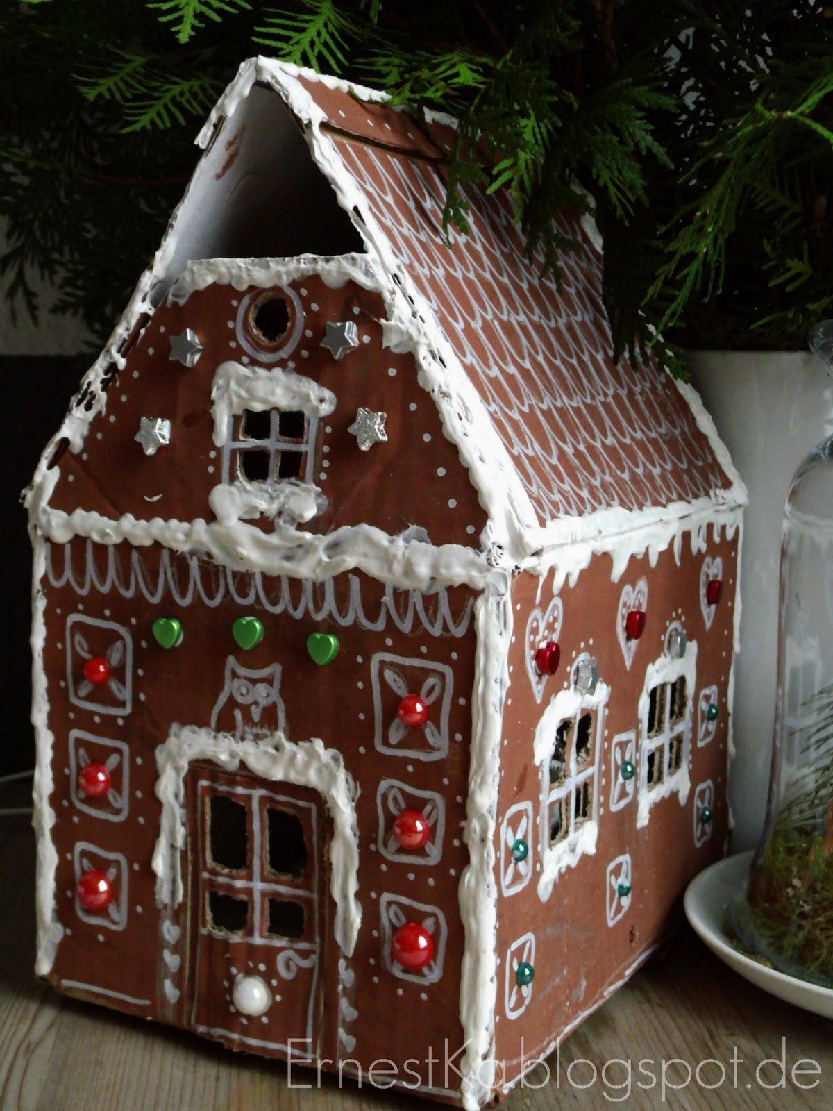 ErnestKa: Zuckerfreies DIY Lebkuchenhaus